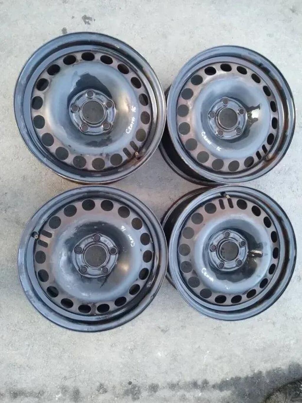 Celicne felne 5x110R16 Alfa Fiat. Celicne felne 5x110R16 Alfa Fiat