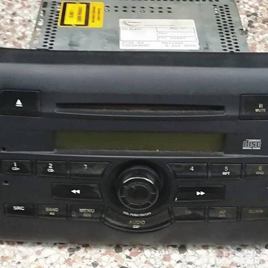 Fiat Stilo cd radio. Fiat Stilo cd radio