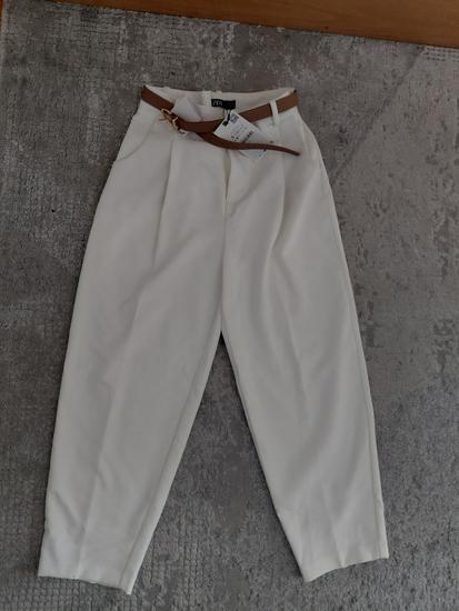 Zara bele pantalone