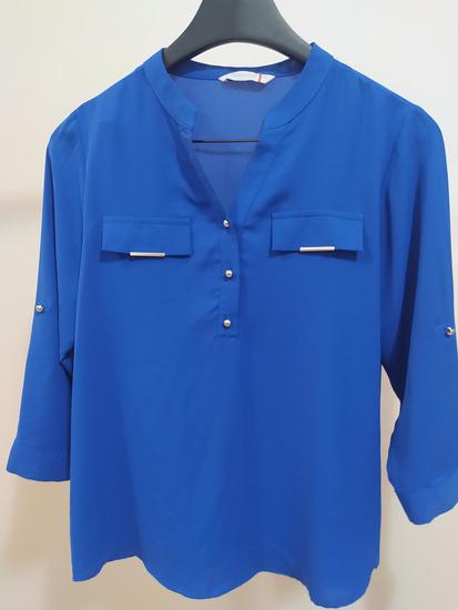 PLAVA BLUZA