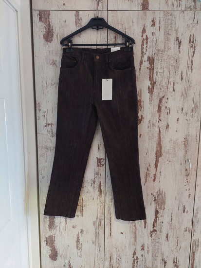 Zara bootcut crop farmerke