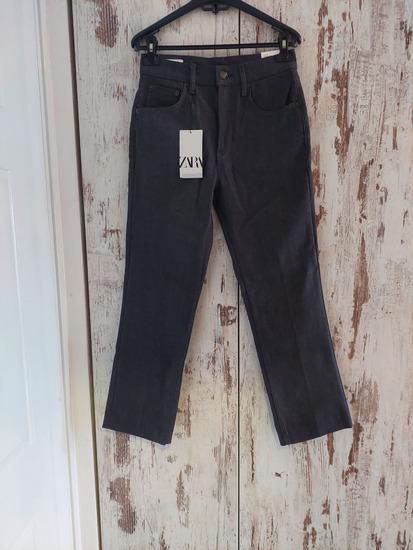 Zara bootcut crop farmerke