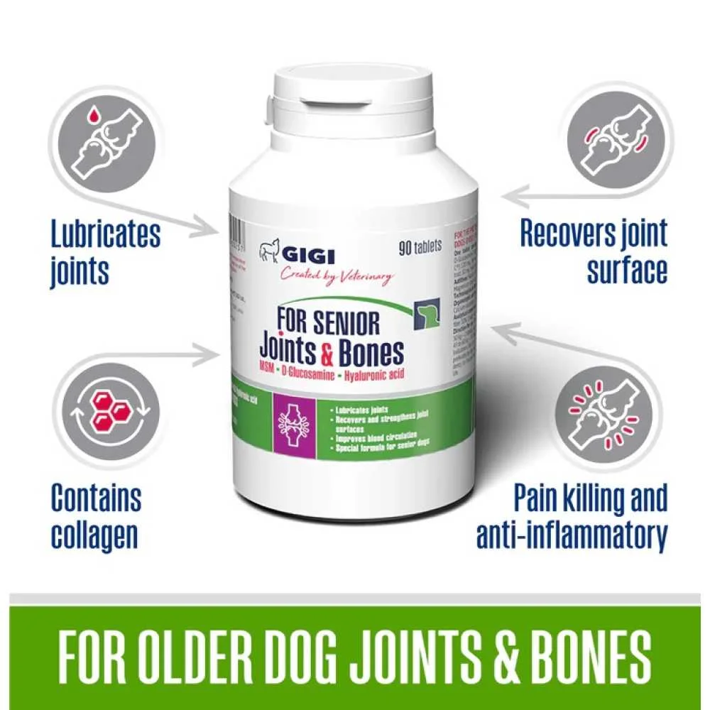 GIGI Senior Joints&Bones za starije zglobove i kosti 90 tableta