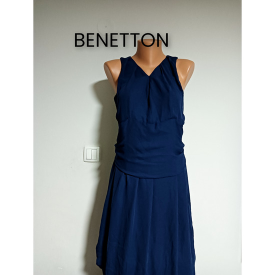 BENETTON teget haljina S