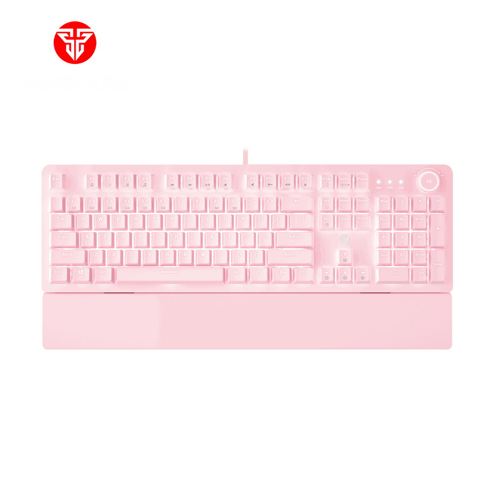 Fantech MK894 MaxPower II mehanička gaming tastatura roza