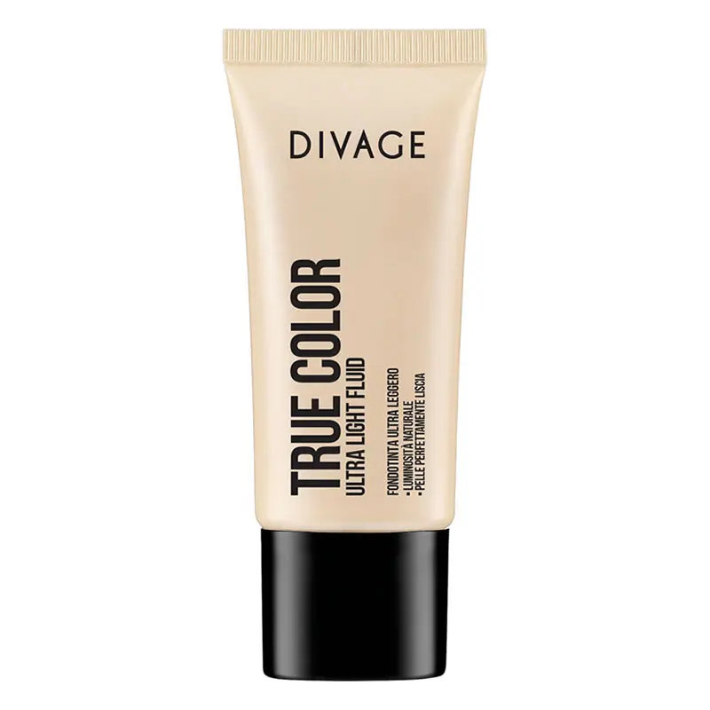 DIVAGE Tečni puder TRUE COLOR ULTRA LIGHT 01 Porcelain