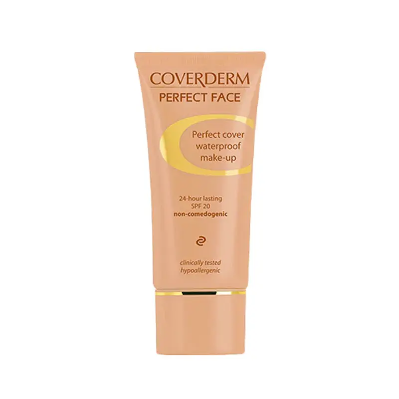 Coverderm Perfect Face Korektivni puder za lice, 30ml, No 8