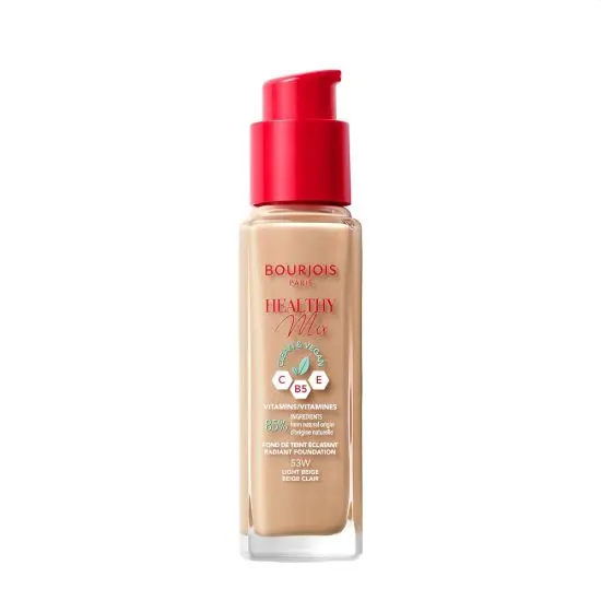 Bourjois Tečni puder Healthy Mix Anti-Fatigue,53W Light Beige, 30ml