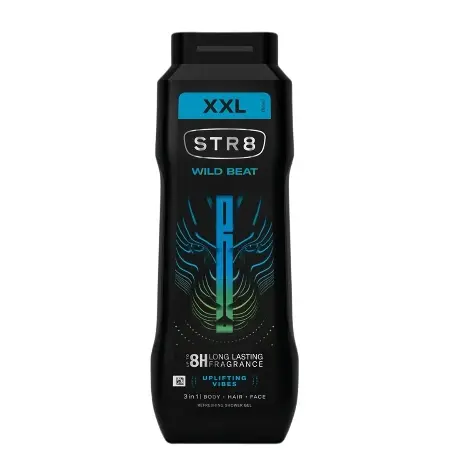 STR8 Muški gel za tuširanje Wild Beat, 750ml