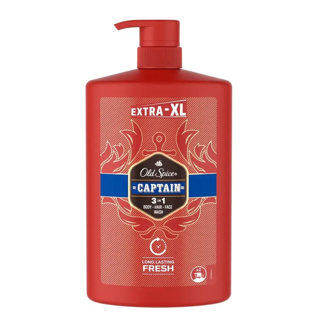 Old Spice Gel za tuširanje Captain 3u1, 1 l