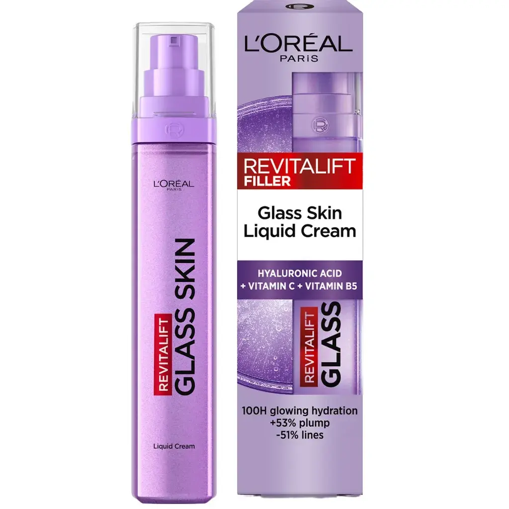 L'Oreal Tečna krema Revitalift Filler Glass skin, 50ml