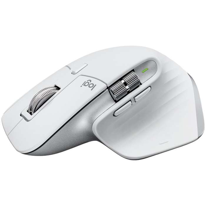 LOGITECH MX Master 3S Bluetooth Mouse - PALE GREY