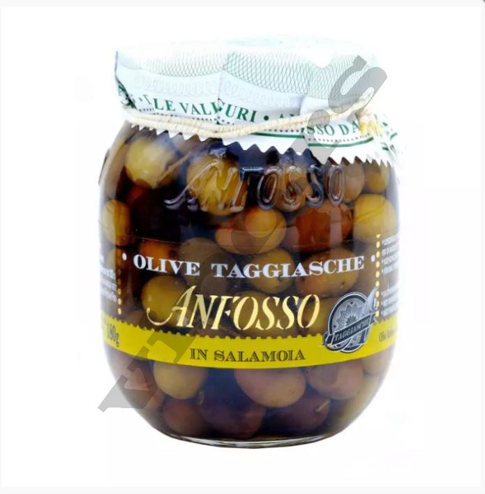 Anfosso Olive Taggiasche in Salamoia 650 gr.