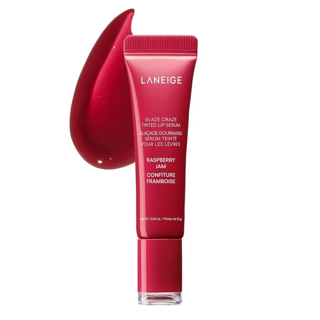 Laneige Serum za lice Glaze Craze Tinted Lip Serum Raspberry Jam,