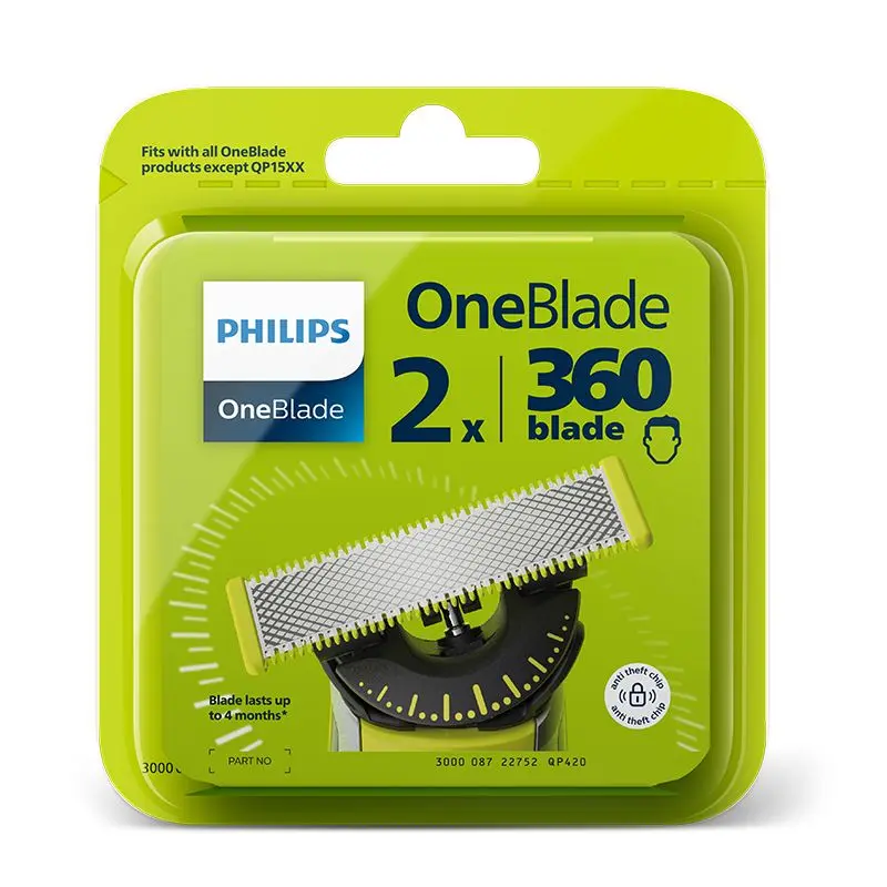 PHILIPS Oštrice za OneBlade QP420/50 2/1