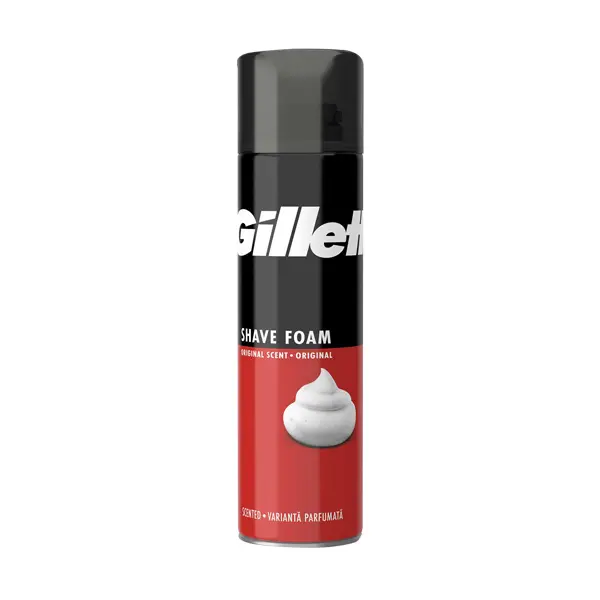 GILLETTE Pena za brijanje Original Scent, 200ml