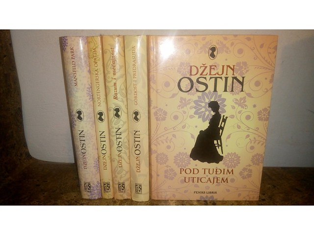 Džejn Ostin 1-5/ Komplet