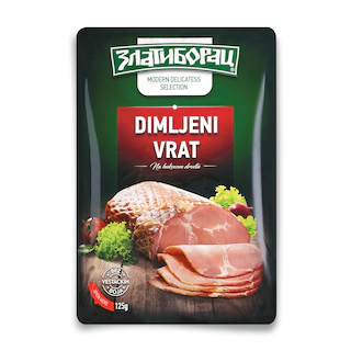 Zlatiborac dimljeni vrat zas.atm.125g