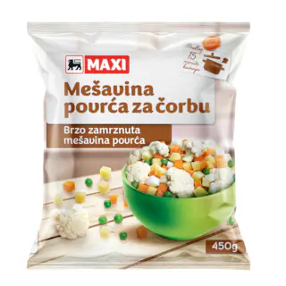 Smrznuta mesavina za corbu Maxi 450g