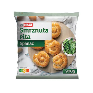 Smrznuta pita sa spanacem Maxi 900g