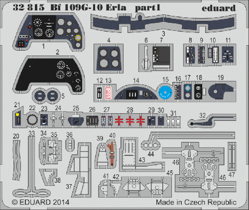 Eduard 32815 Bf 109G-10 Erla S.A. Revell