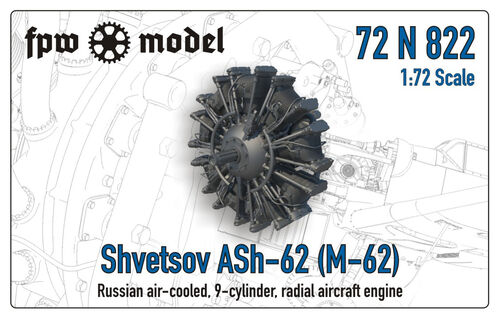 FPW Model 72N822 Shvetsov Ash-62 (M-62)