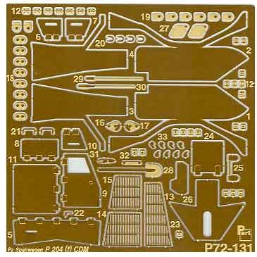 Part P72-131 Pz Spahwagen P204(f) CDM RPM