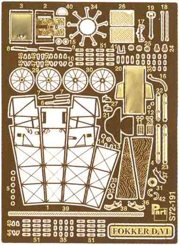 Part S72-191 Fokker D.VI Roden