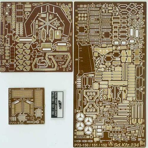 Part P72-150 Sd.Kfz.234/1 Puma Hasegawa