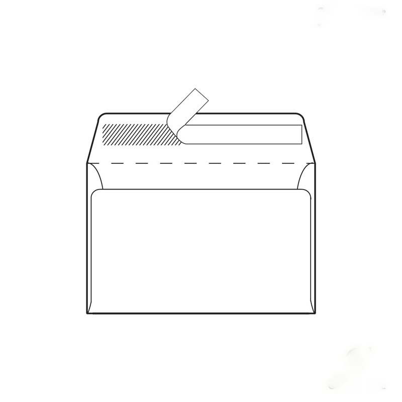 KOVERTA B5 175X250 80gr