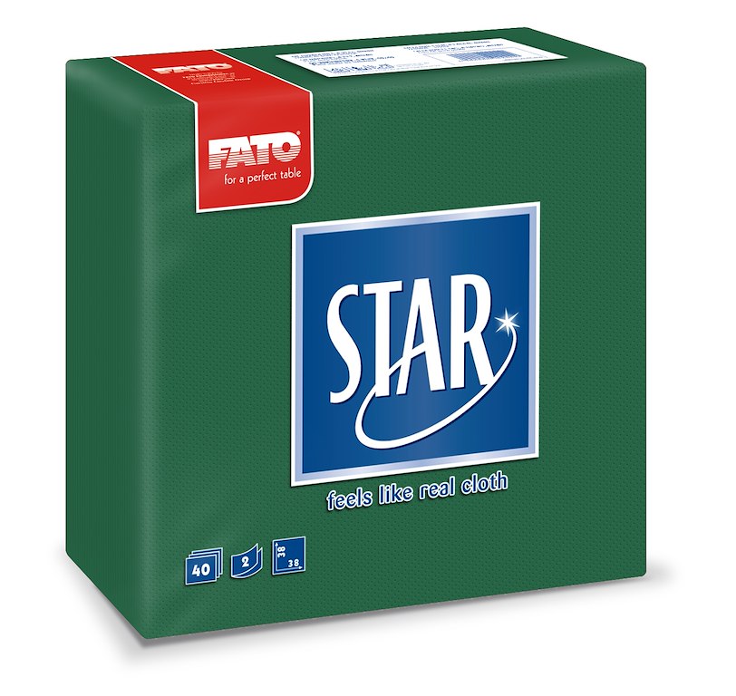 Fato Star salvete 38*38 – zelena