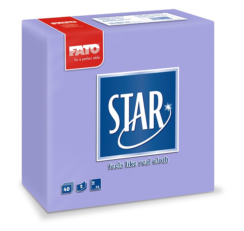 Fato Star salvete 38*38 – Lila