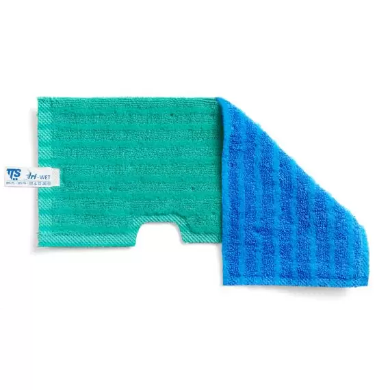 Tri Wet Mop – mikrofiber mop sa dva lica, plava-zelena boja