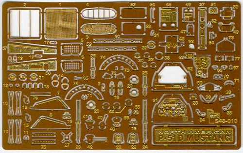 Part S48-010 P-51D Mustang Tamiya