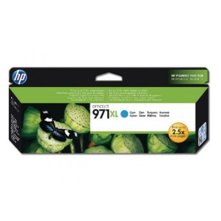 HP 971Xl Cyan Officejet Ink ridge