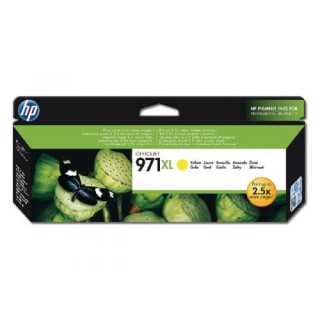 HP 971Xl Yellow Officejet Ink ridge