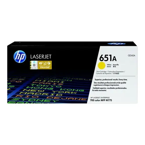 HP CE342A YL (651A) OEM toner