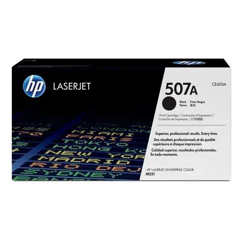 HP CE400A BK (507A) OEM toner