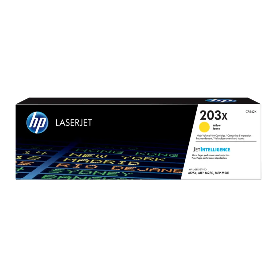 HP CF542X YL (203X) OEM toner