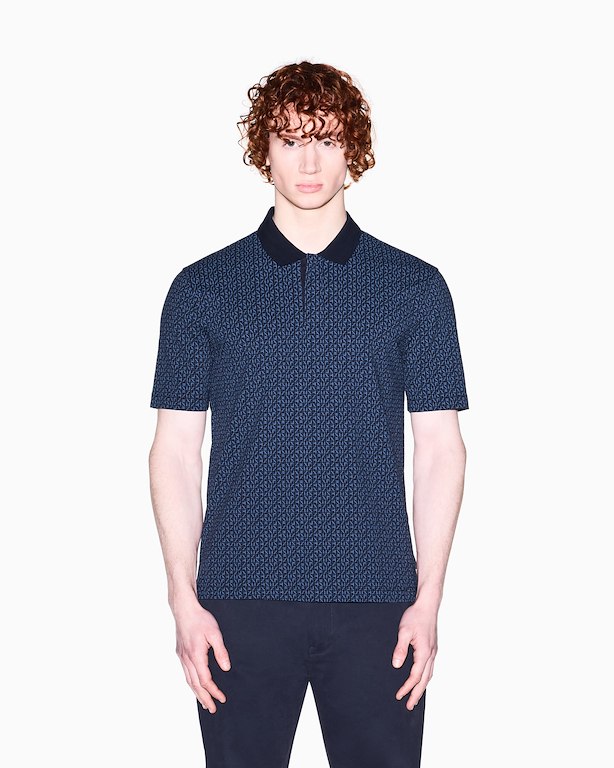 Armani Exchange – Teget muška polo majica