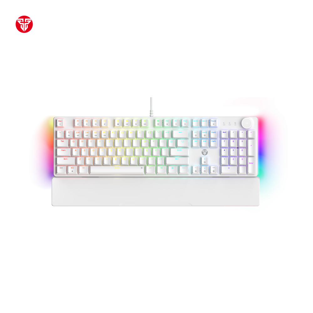 Tastatura Mehanicka Gaming Fantech MK894 RGB Maxpower II bela (yellow zest switch)