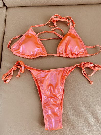 Nov koralni kupaći bikini size XS