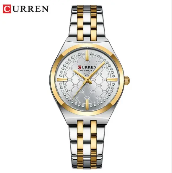 Curren ženski sat 9096 gold white