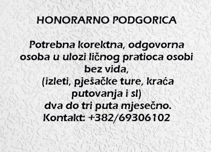 HONORARNO PODGORICA