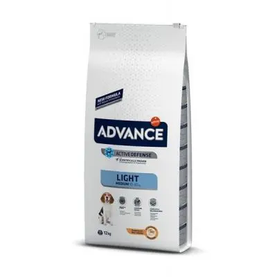 ADVANCE Hrana za odrasle pse Medium Light 12kg