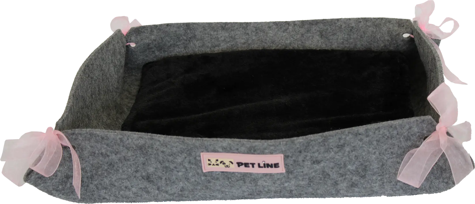 Pet Line Krevet za pse, 51x41cm, Sivi