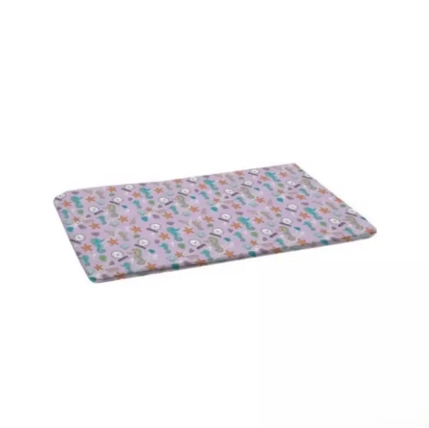 Misoko Višekratna prostirka za štence Pad Reusable, Morski konjići, Roze, 80 x 140 cm