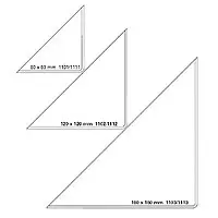Samolepljivi ugaoni umetci 120×120 mm Herma
