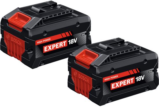 Akumulator set Bosch EXPERT 2 x EXBA 18V-80 8,0Ah (1600A0373D)