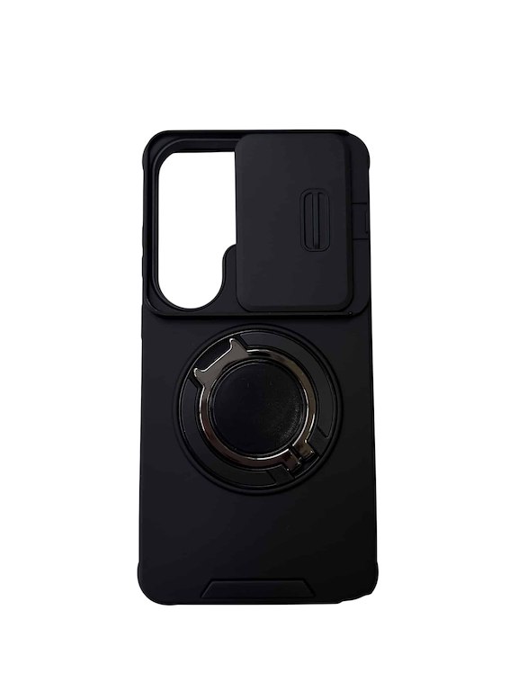 Maska Defender ring stand za Samsung S26 ultra crna